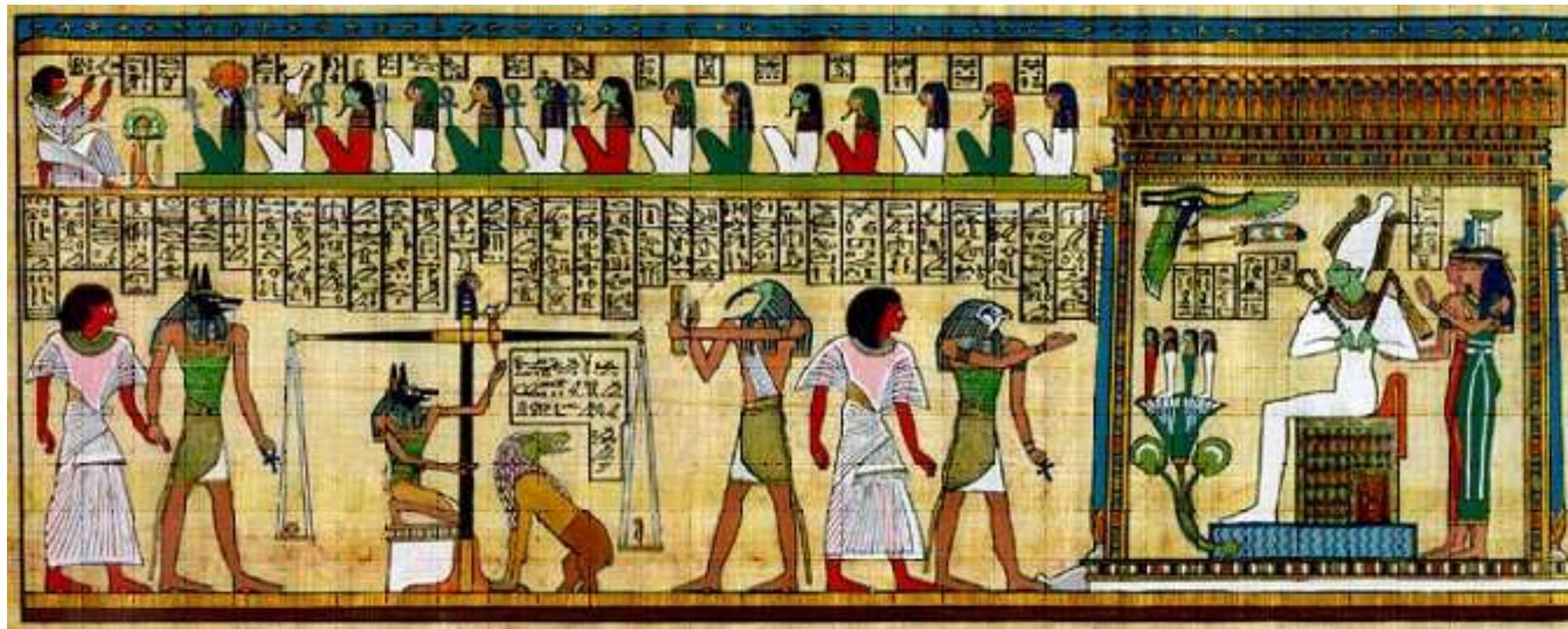 While the skin color of the priest and the mourning women