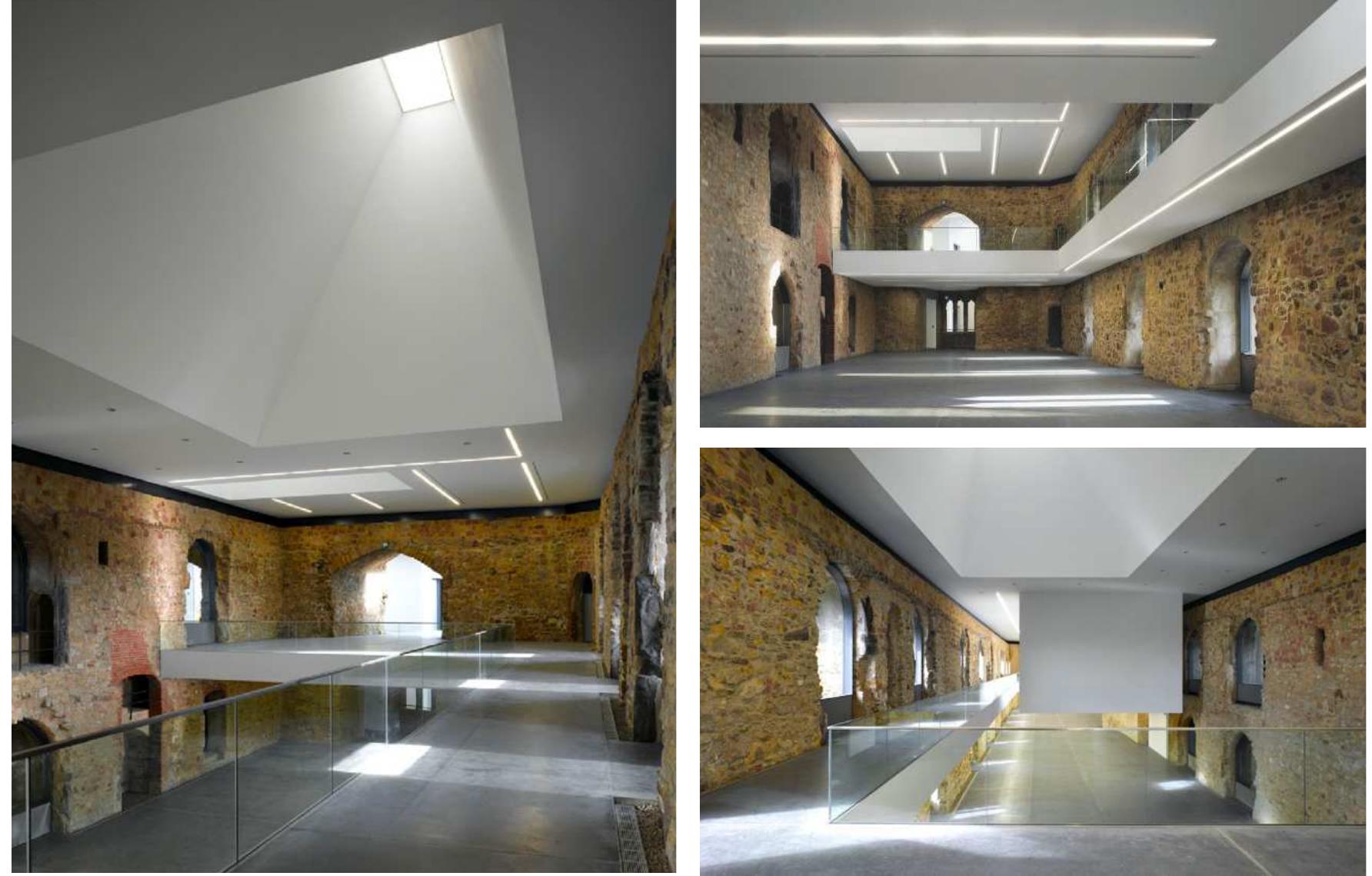 Funnel like roof skylights (halbe 2008) figure 46: west wing