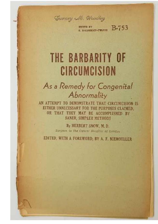 (PDF) Origins of the Intactivist Movement: A Masculine Foundation