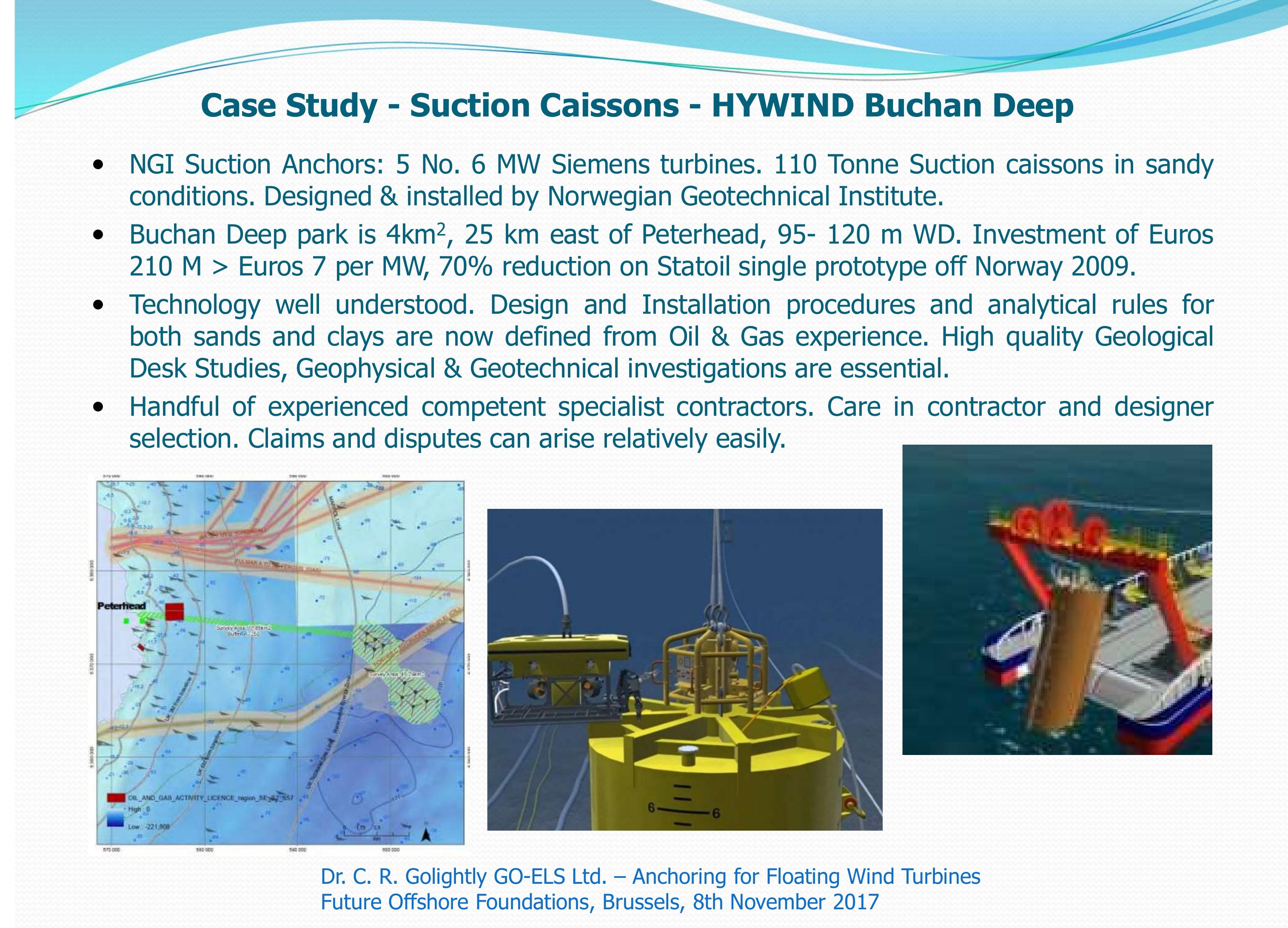 Figure 20 - Anchoring & Mooring for Floating Offshore Wind