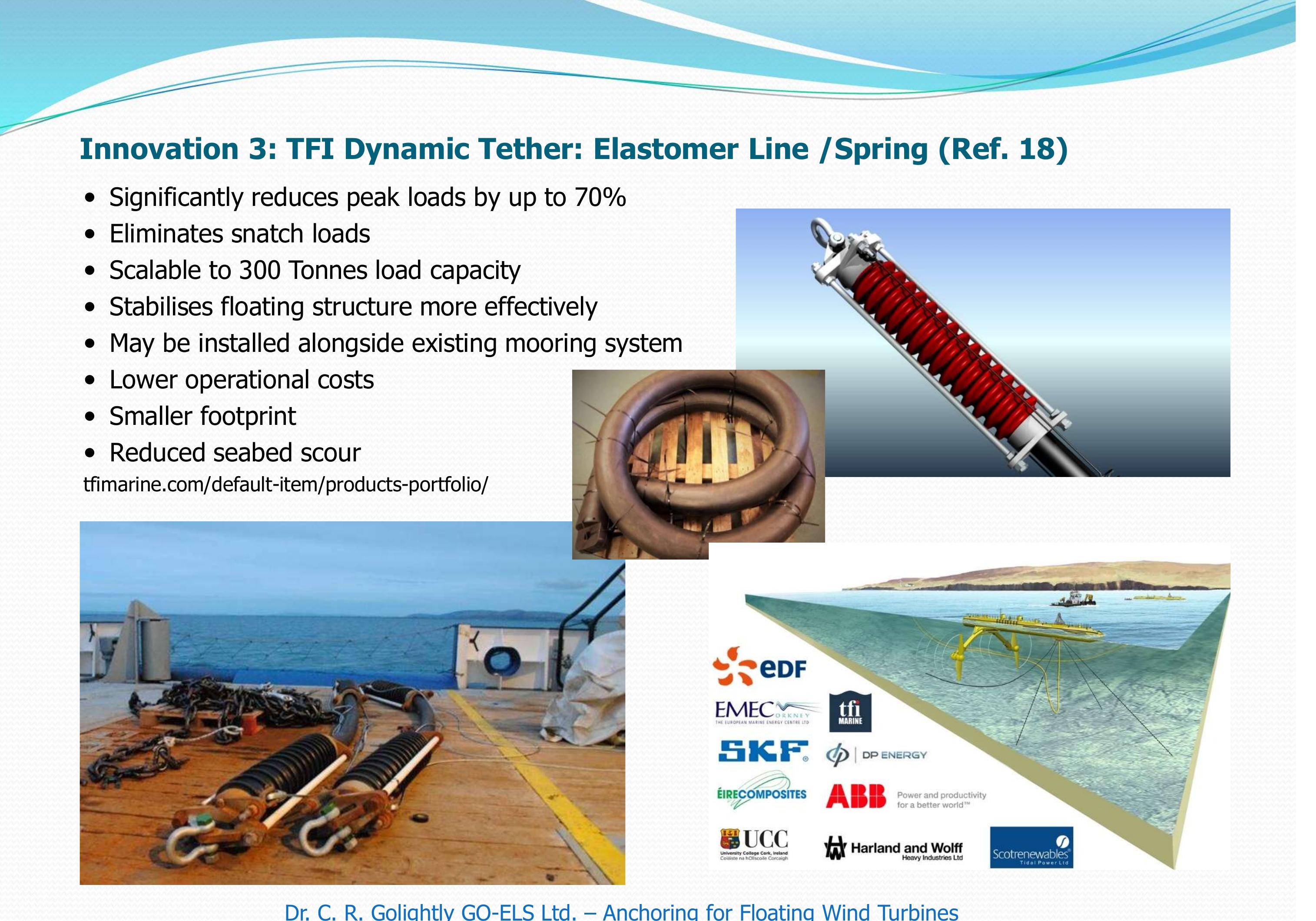 Figure 24 - Anchoring & Mooring for Floating Offshore Wind