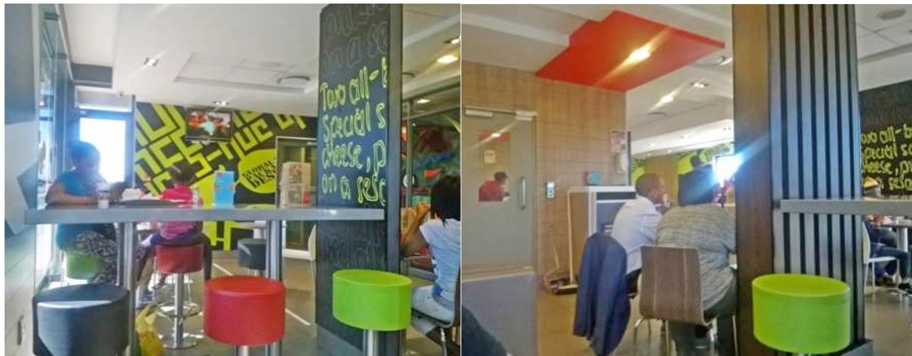 10: interior views of mcdonald's at kenako mall, 2015