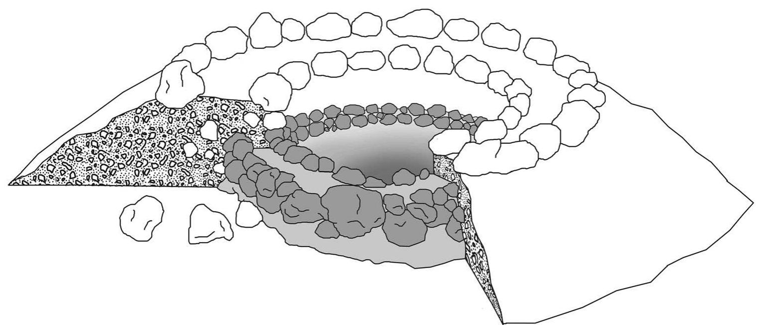 A schematic drawing of annular structure 8 showing the