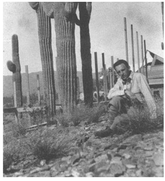 Henry klumb in ocatillo / 1929 henry klumb collection,