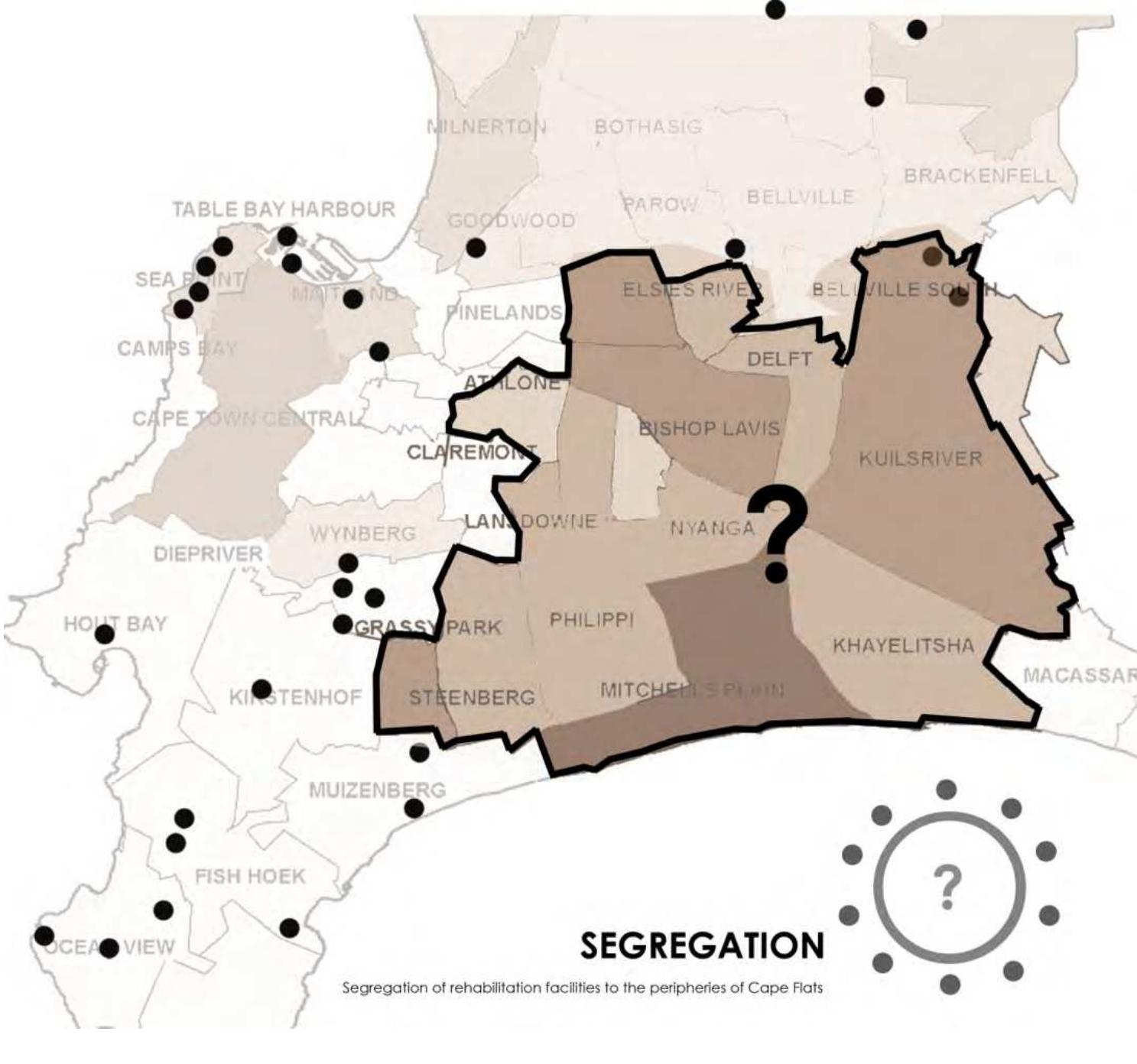 - diagram indicating the segregation of rehabilitation