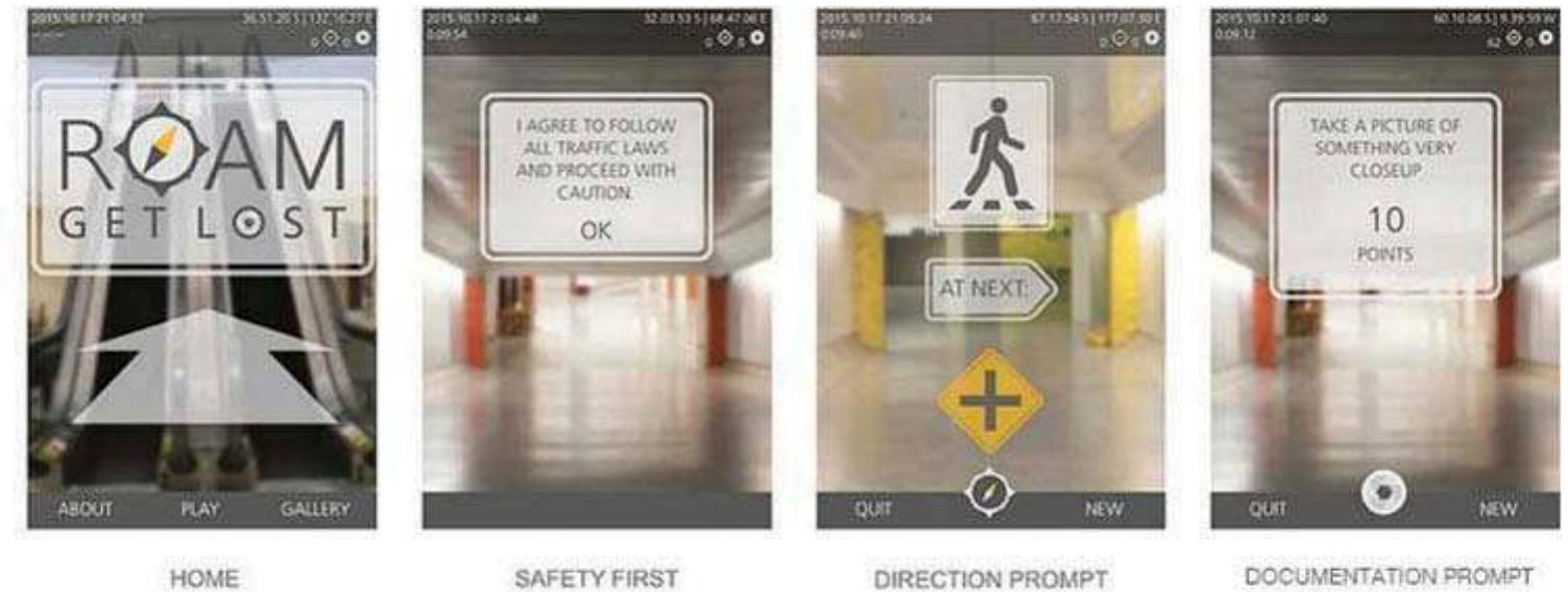 Libersat, julie. (2015). roam [web application]. photograph