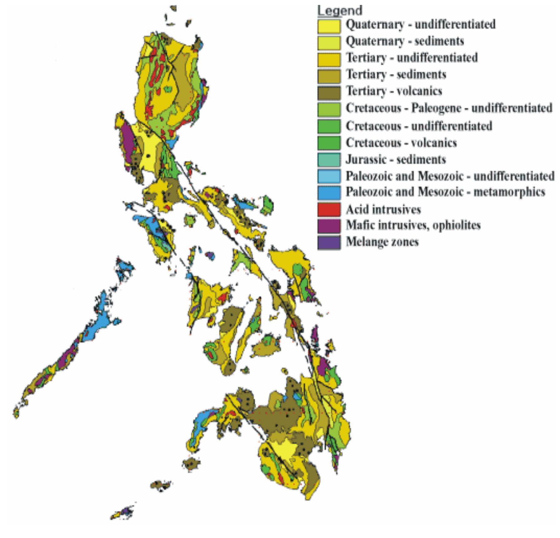 Figure 1 - from PHILIPPINE GEOLOGY AND MINERALIZATION: AN