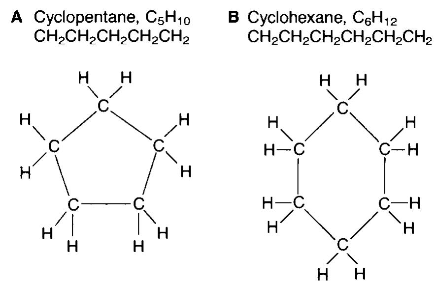 9 schematic structure of paraffin hydrocarbons having the
