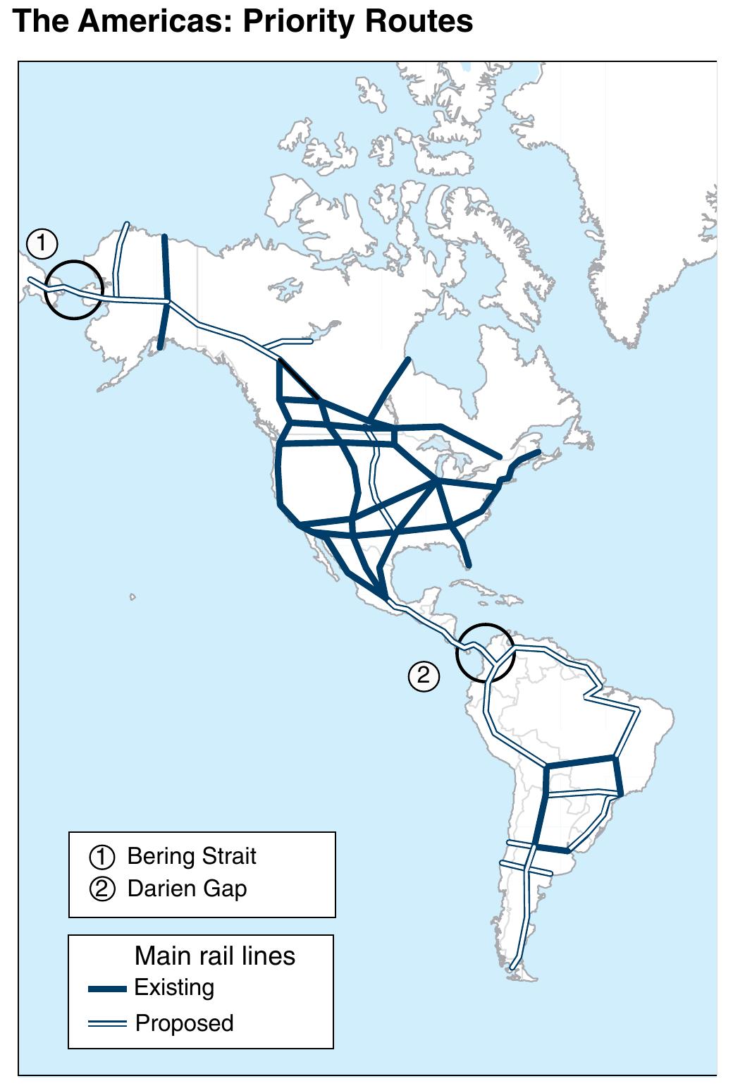 Figure 171 - The New Silk Road Becomes The World Land-Bridge