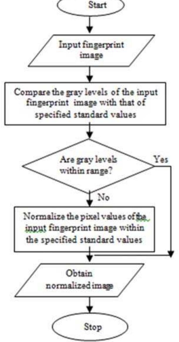 Flow chart of normalization block