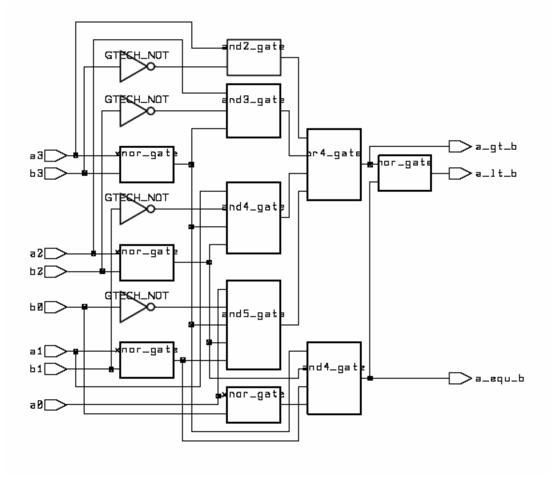 6 logic simulation diagram