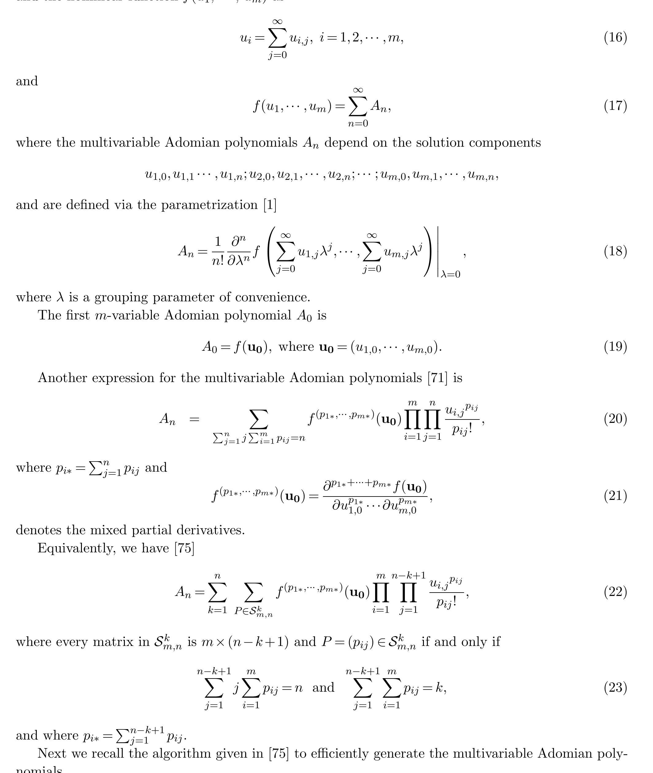 Pdf A Review Of The Adomian Decomposition Method And Its Applications