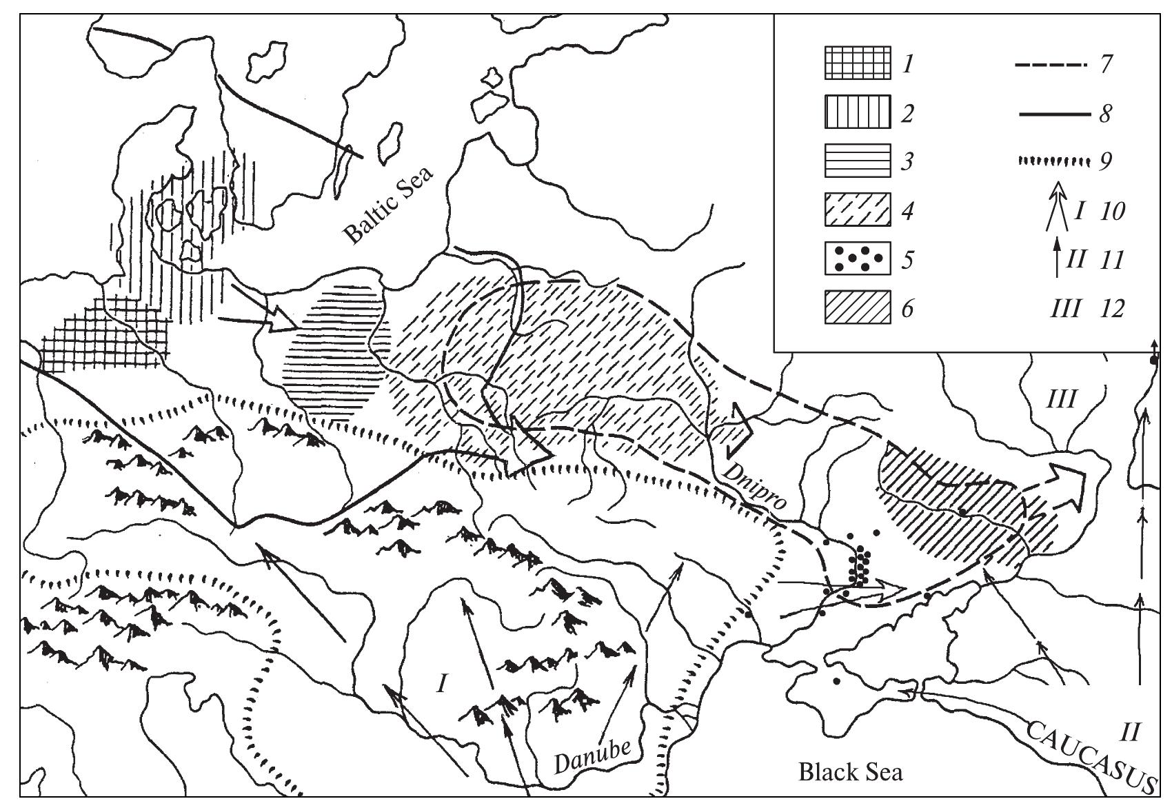 The late mesolithic and neolithic substrate of the