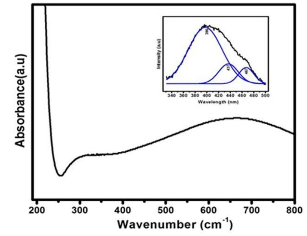 Uv-vis spectrum of te nps (fluorescence spectrum of te nps