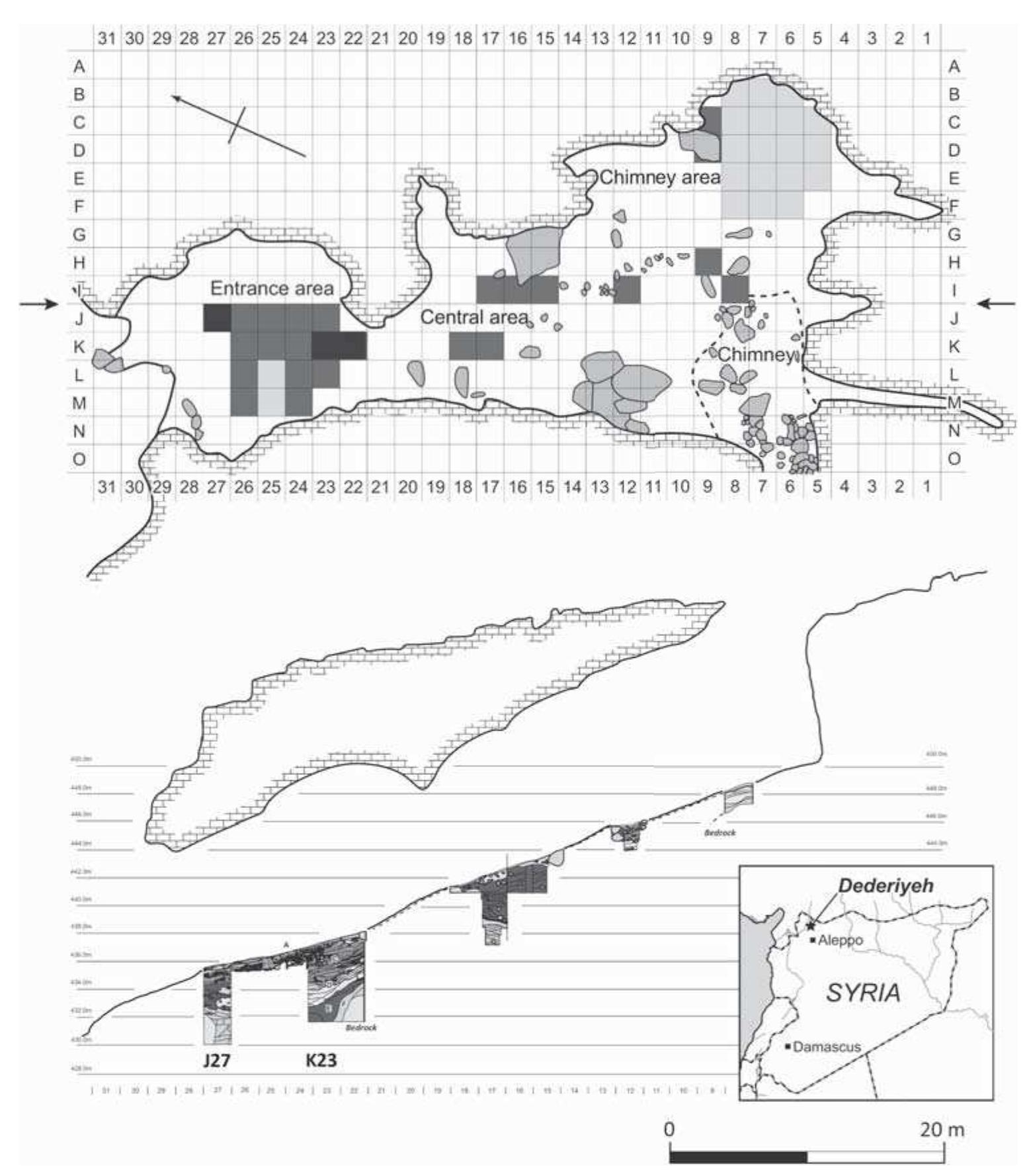 Figure 1 - from The Yabrudian industry of Dederiyeh Cave,