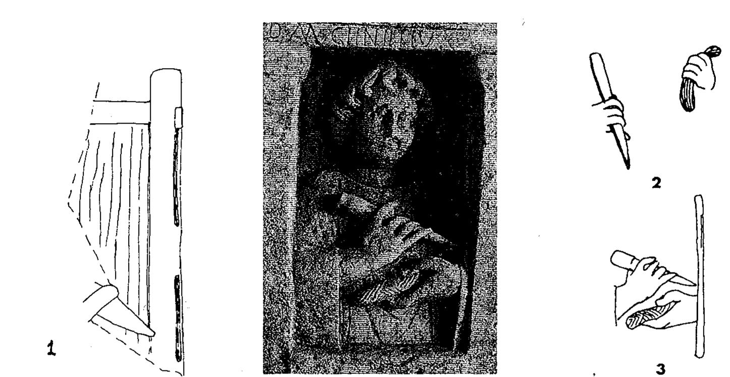 4 roman funerary sculptures from baugy, central france.