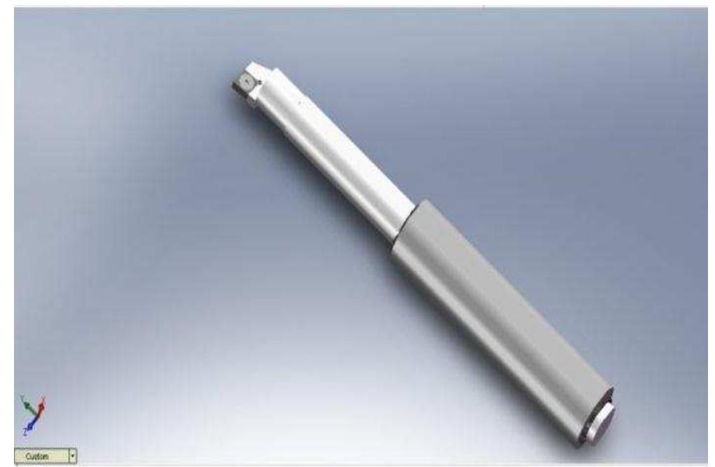 1 Model Of Damped Boring Tool Bar 4 Fabrication Of Boring