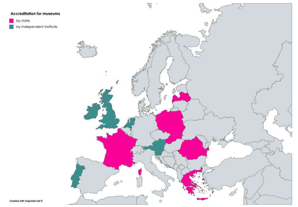 Chart 10: countries with formal form of accreditation anno