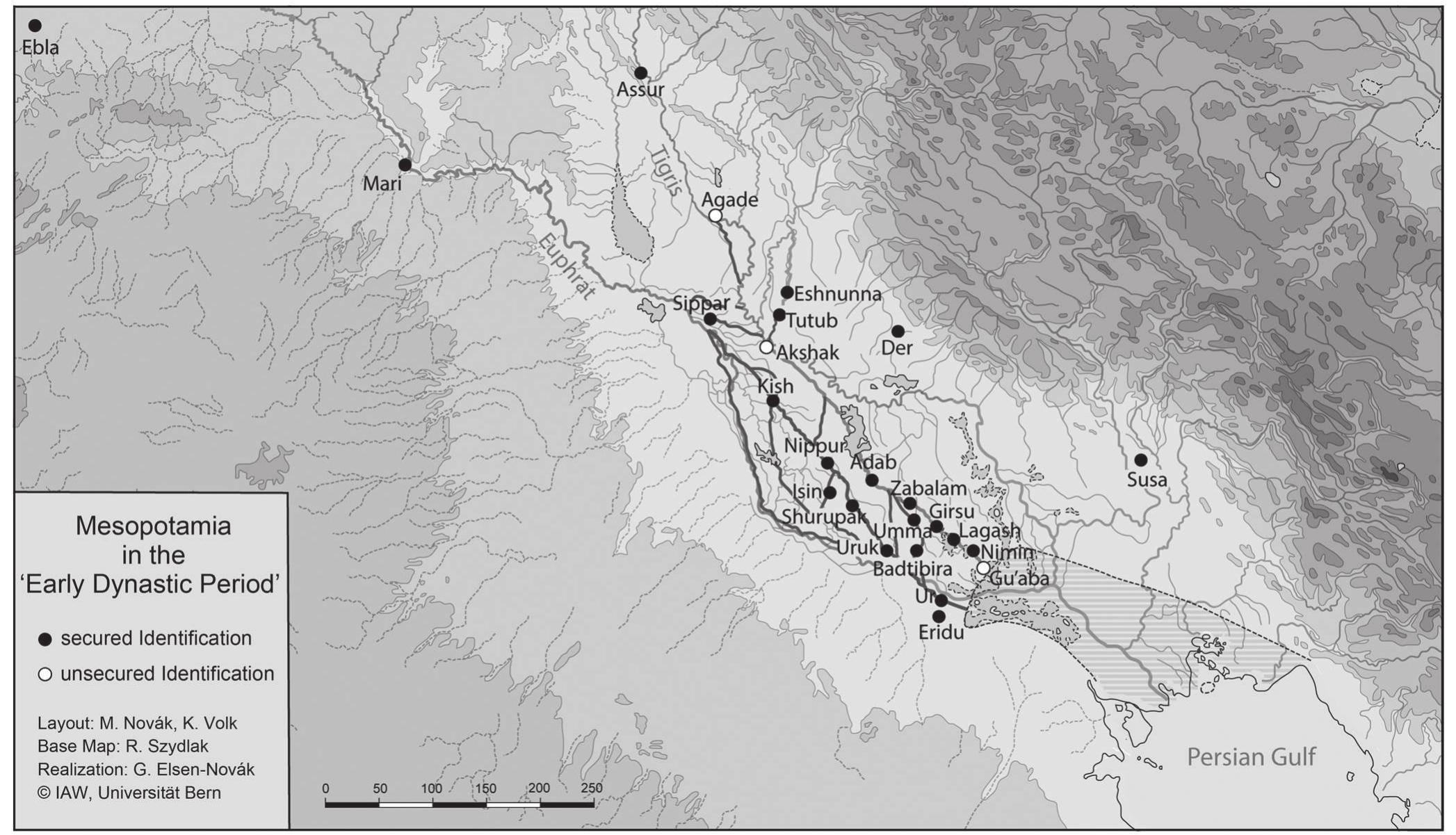 1: map of southern mesopotamia (base map richard szydlak,