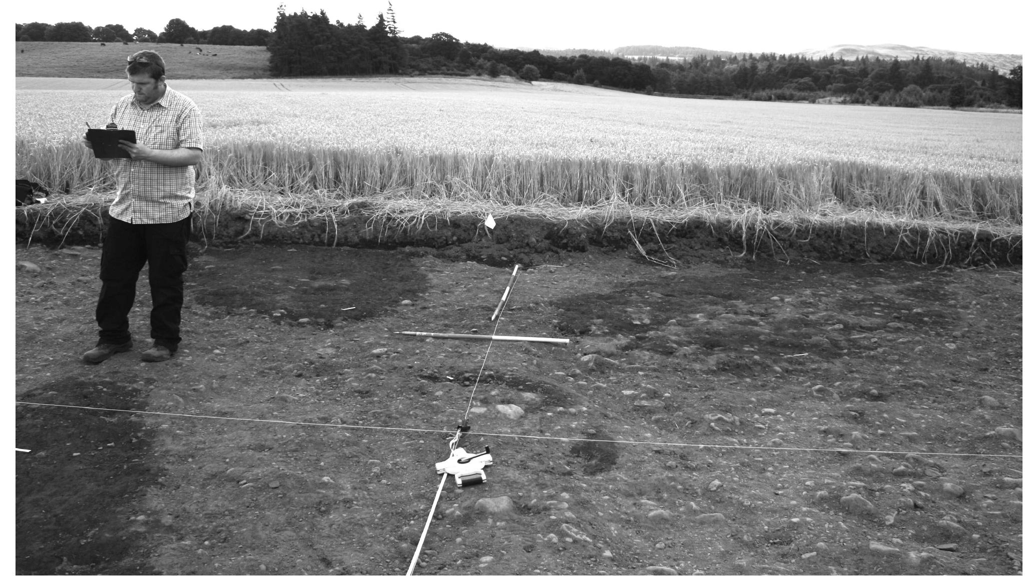 The northern half of the forteviot mini-henge