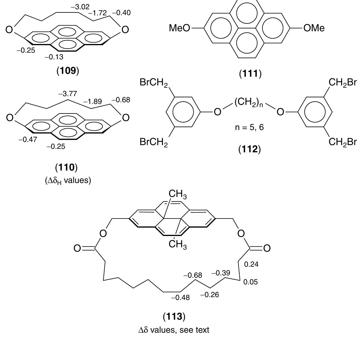 Is distributed evenly over the polycyclic aromatic system as