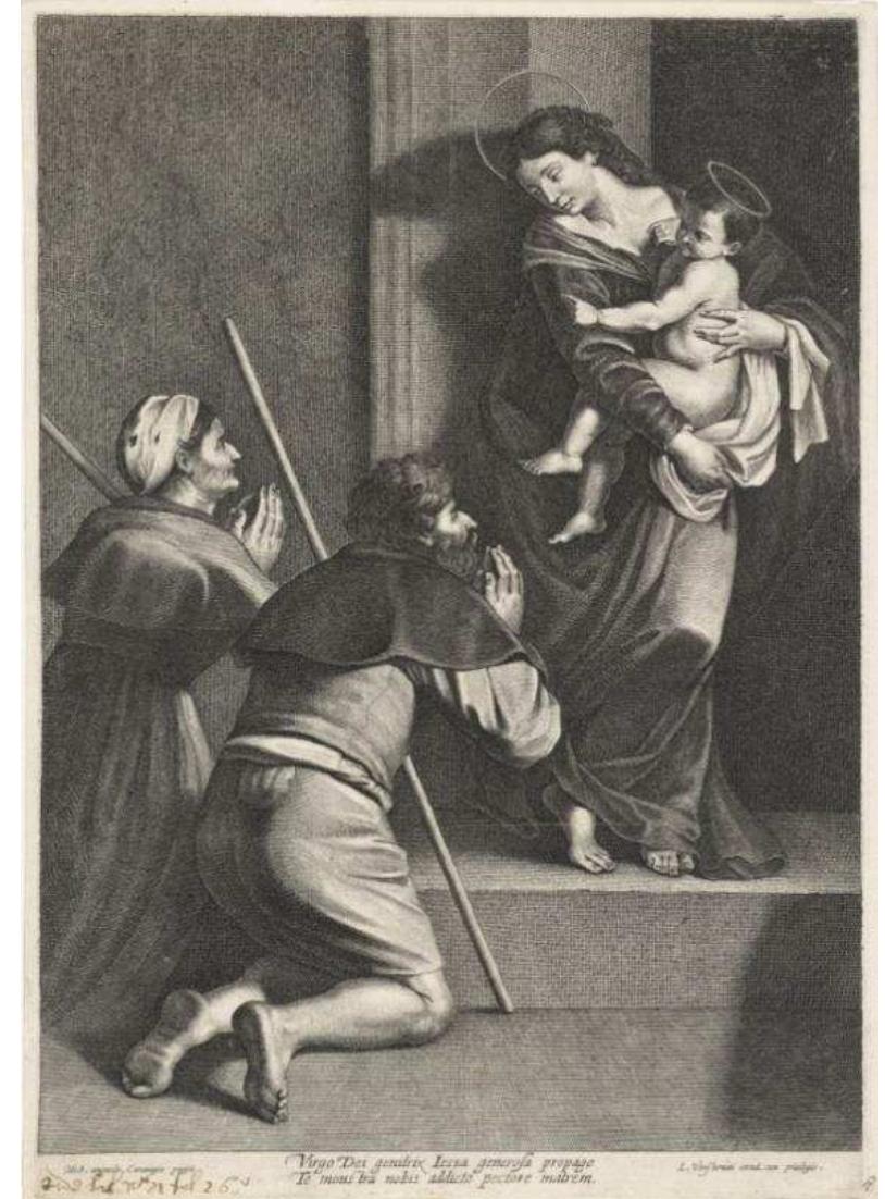 " the painting has undergone restorations in 1750, 1956, and