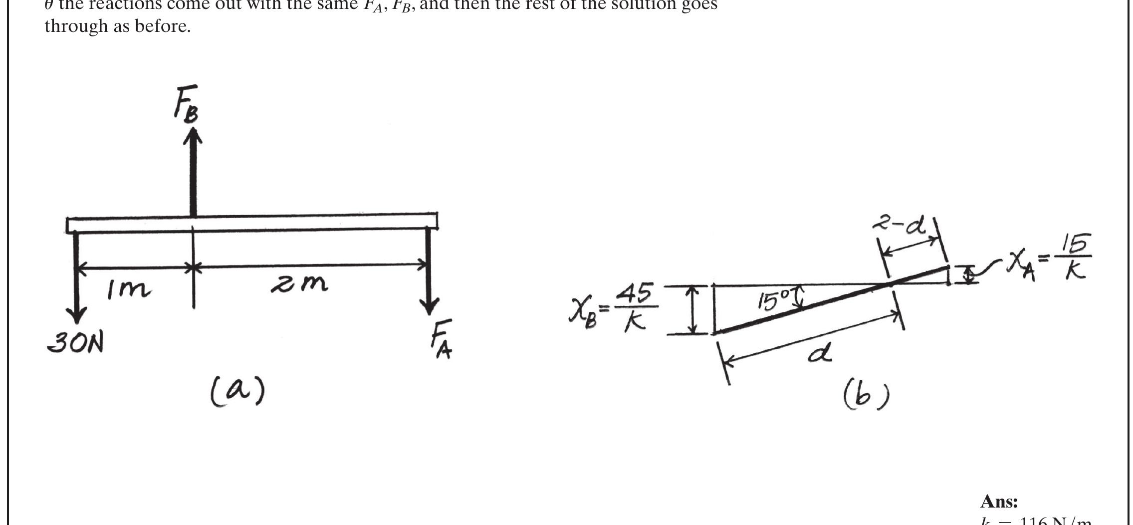 Figure 13 - Statics Note, Statics (Solution and Answer)