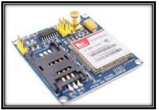 Gsm module the circuit of arduino is interfaced with arduino