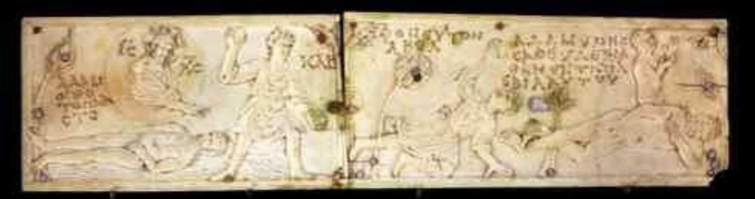 63. creation of adam, cain kills abel, the creation of eve.