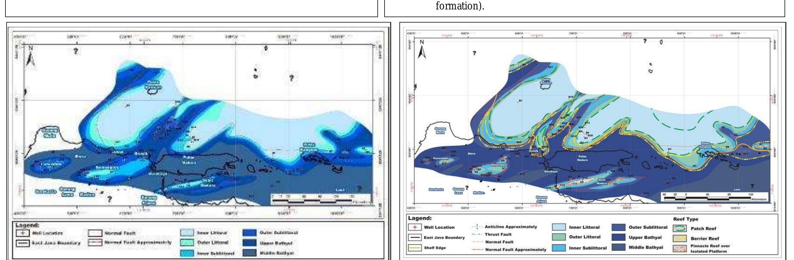 Early tertiary time paleogeography map (economic basement).