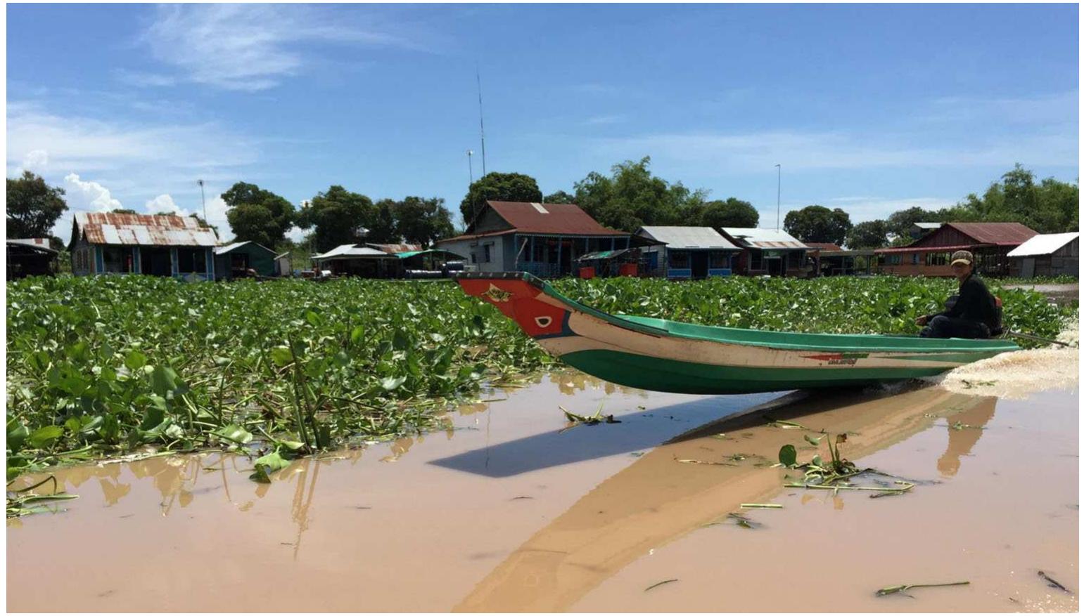 Prek toal, is one of many floating villages located within