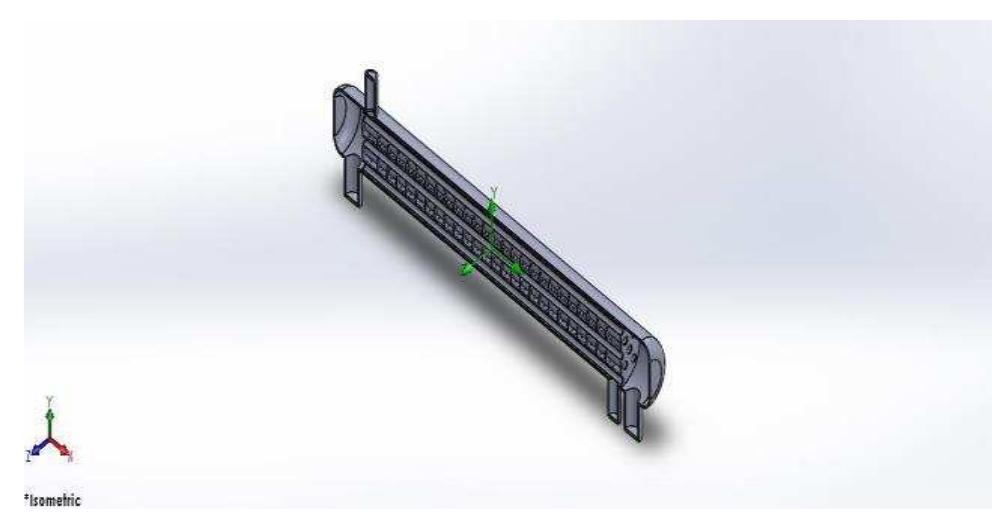 -5: cut section of heat exchanger