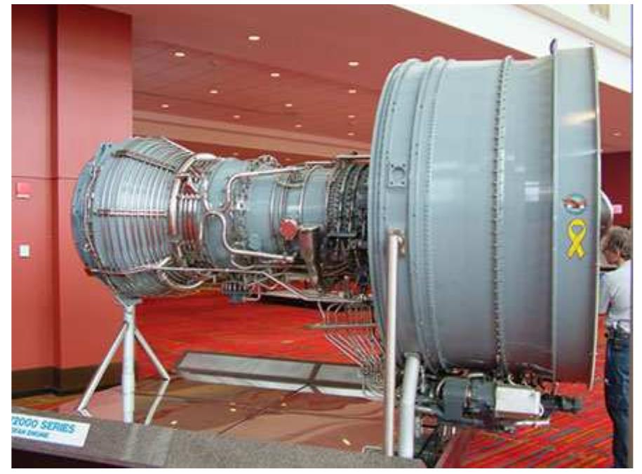 1 schematic diagram illustrating the various turbofan engine