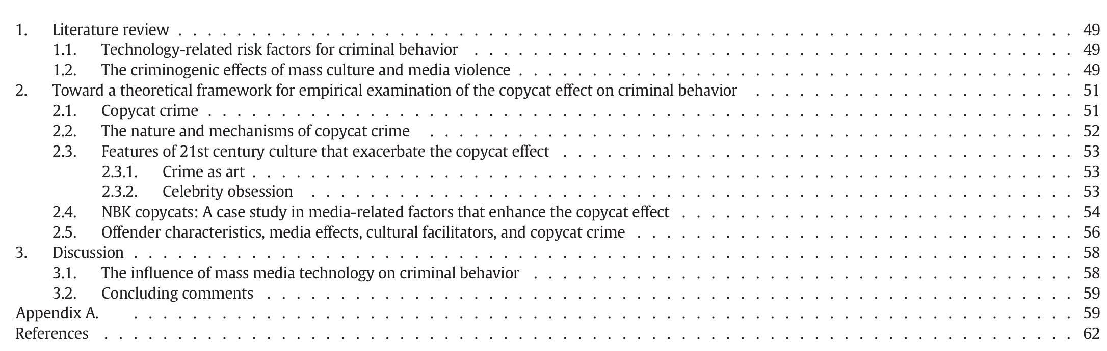 (PDF) Helfgott 2015 Criminal Behavior and the Copycat Effect