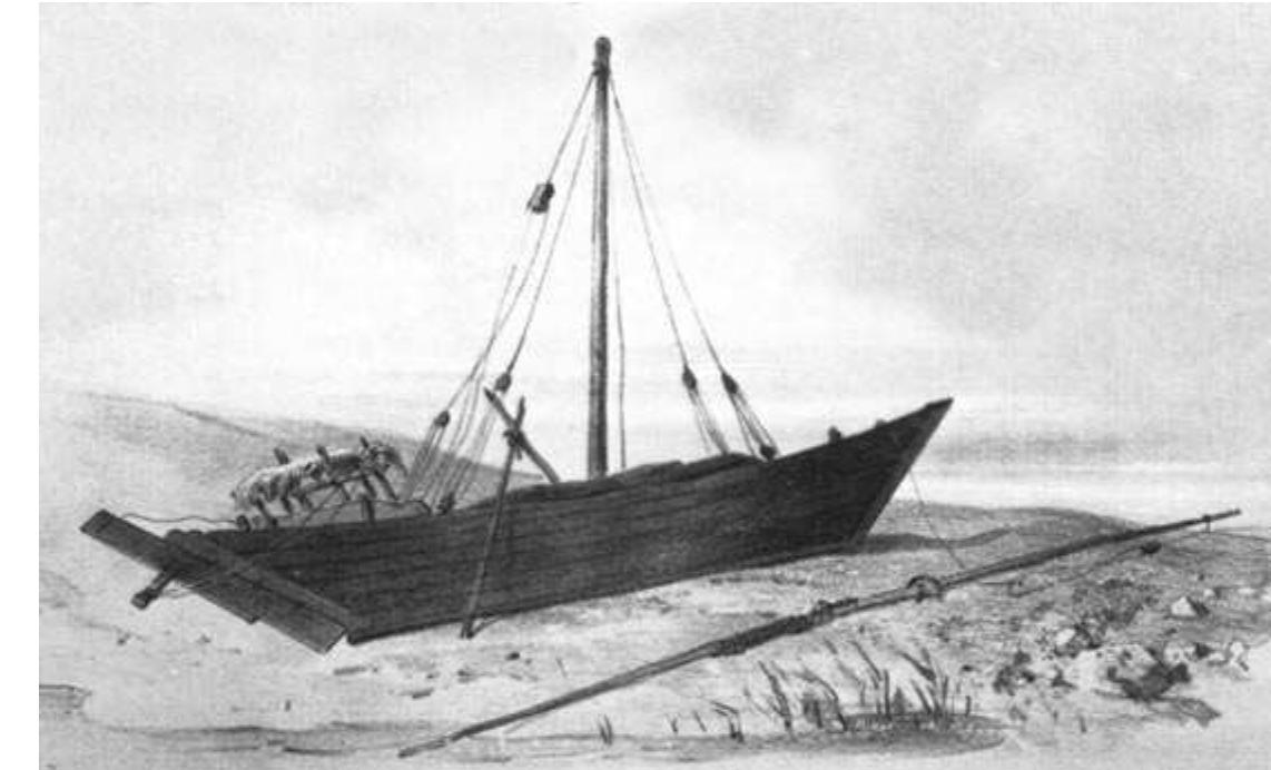 4 mtepe by guillain (1856). fig. 1.5 dau by guillain (1856).