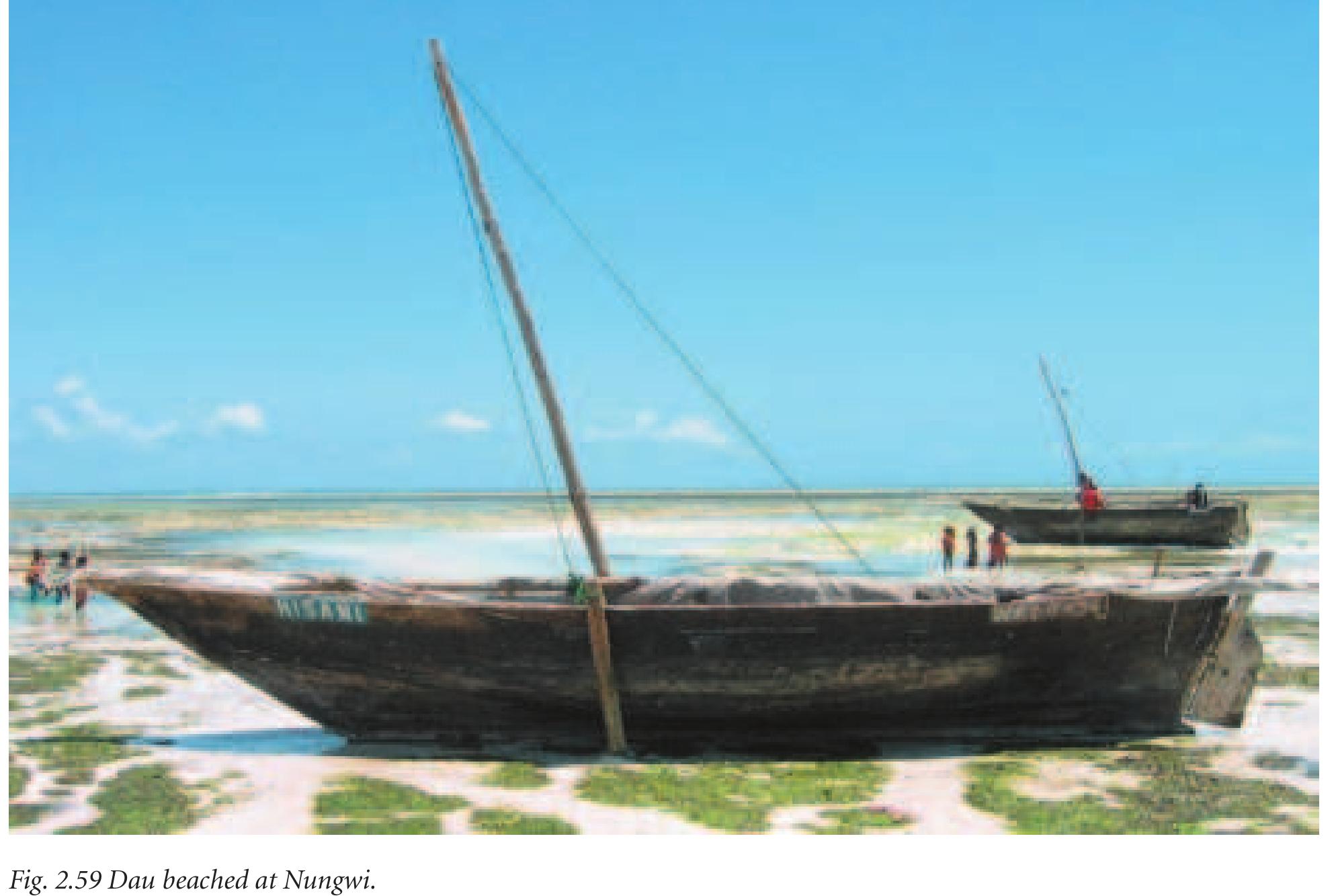 Figure 61 - Seascape and Sailing Ships of the Swahili Shores