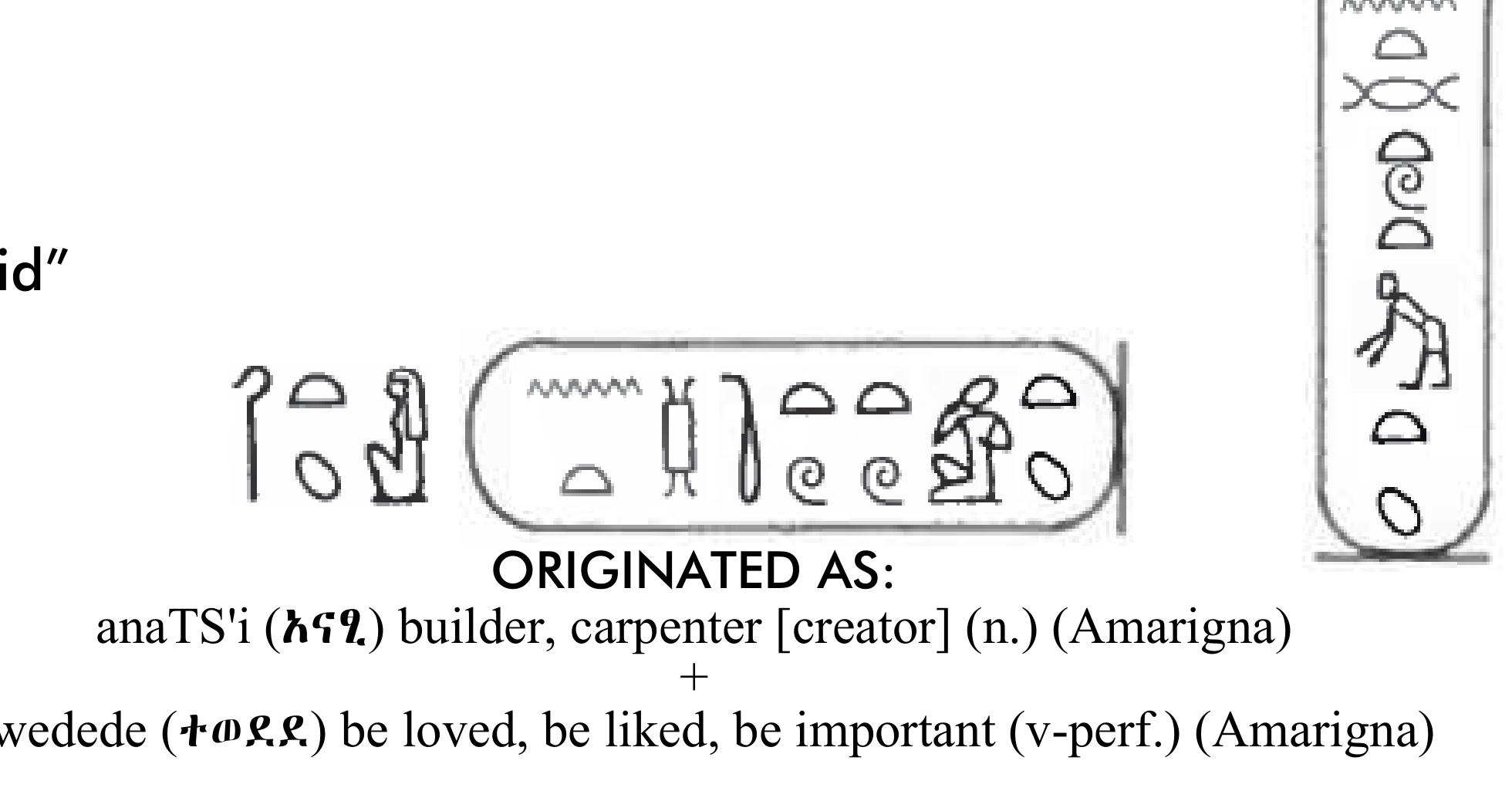Figure 8 - Amarigna and Tigrigna Qal Roots of Popular