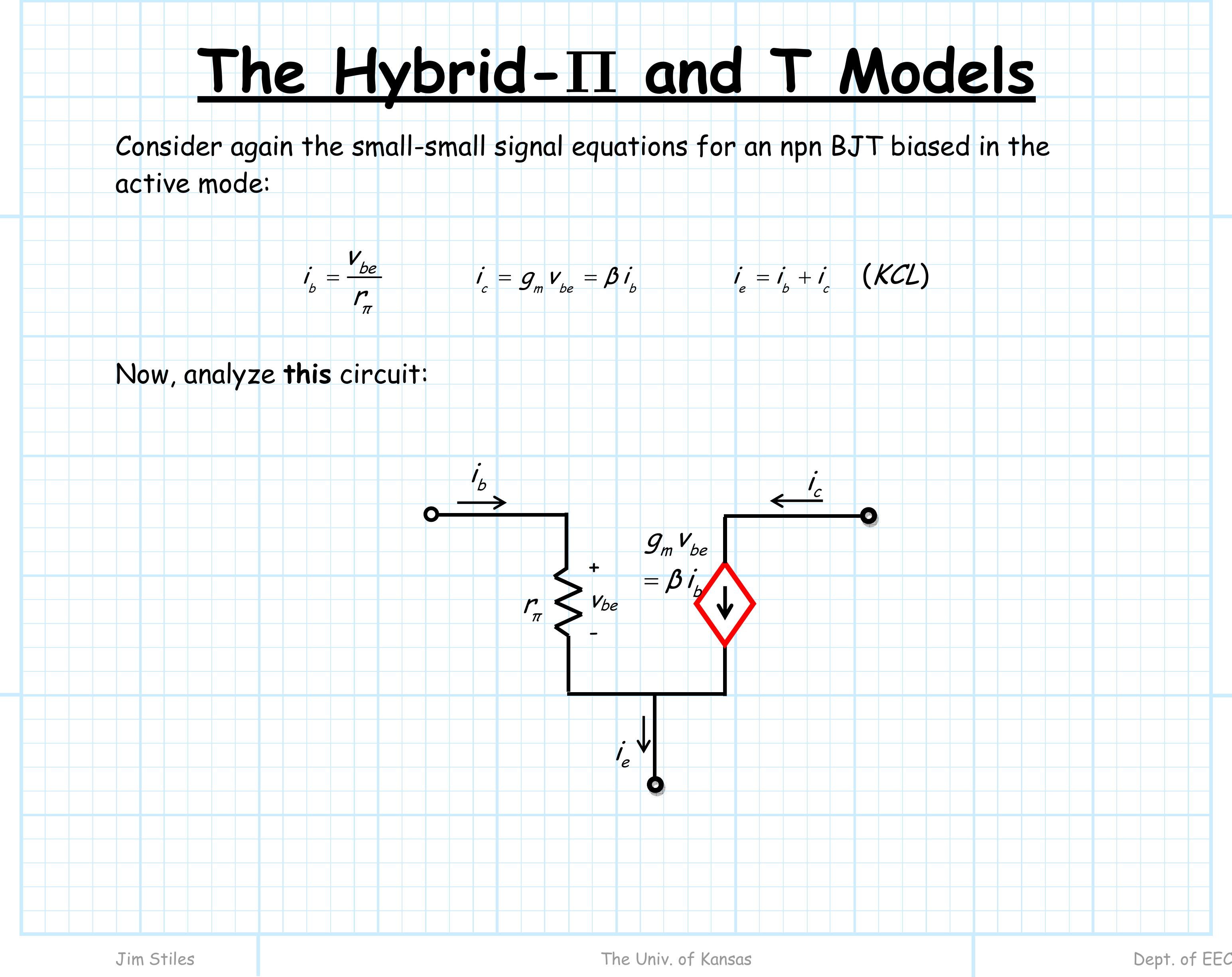 Figure 1 - from The Hybrid-Π and T Models