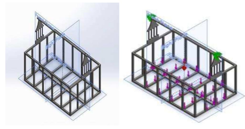 -1: frame design the figure 1 and 2 shows the details of the