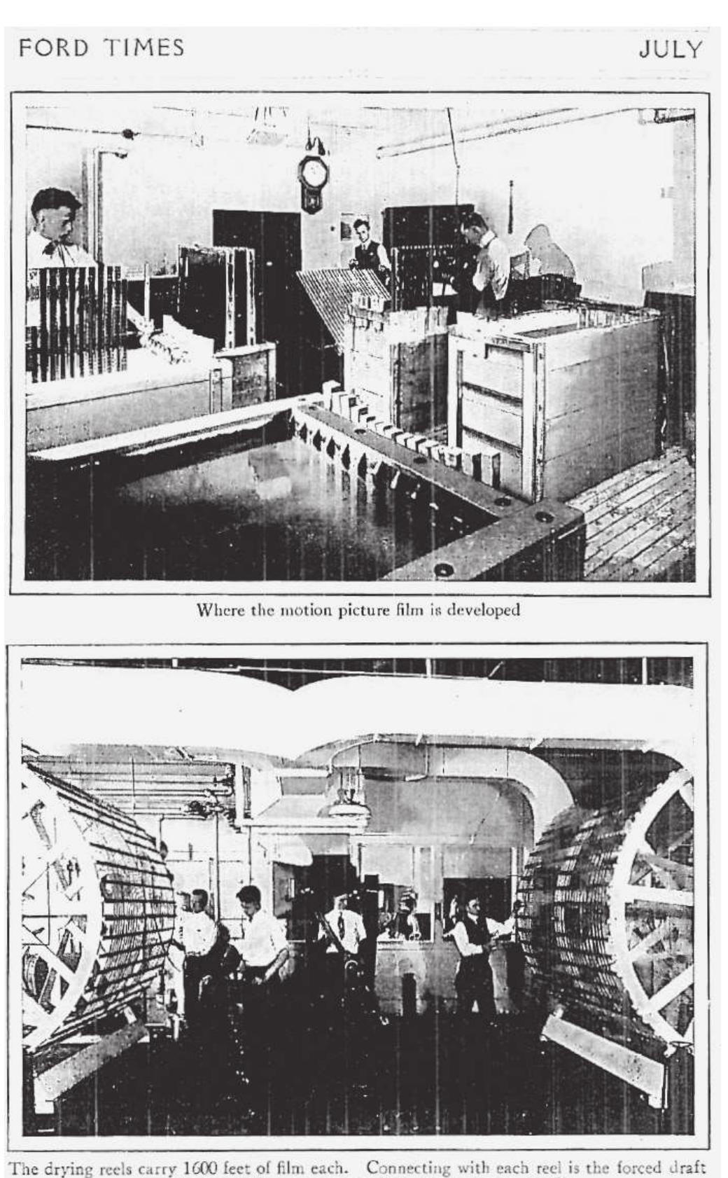 Ford films publicity photos illustrate the filmmak- ing