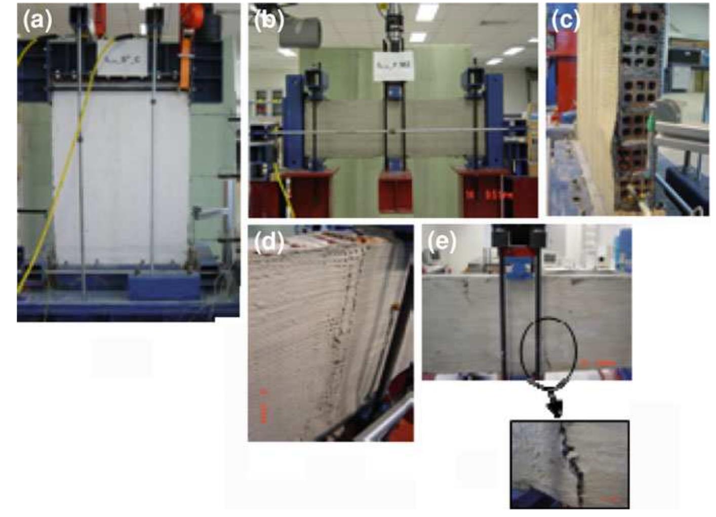 13. experimental setup of: a type a walls and b type b and c