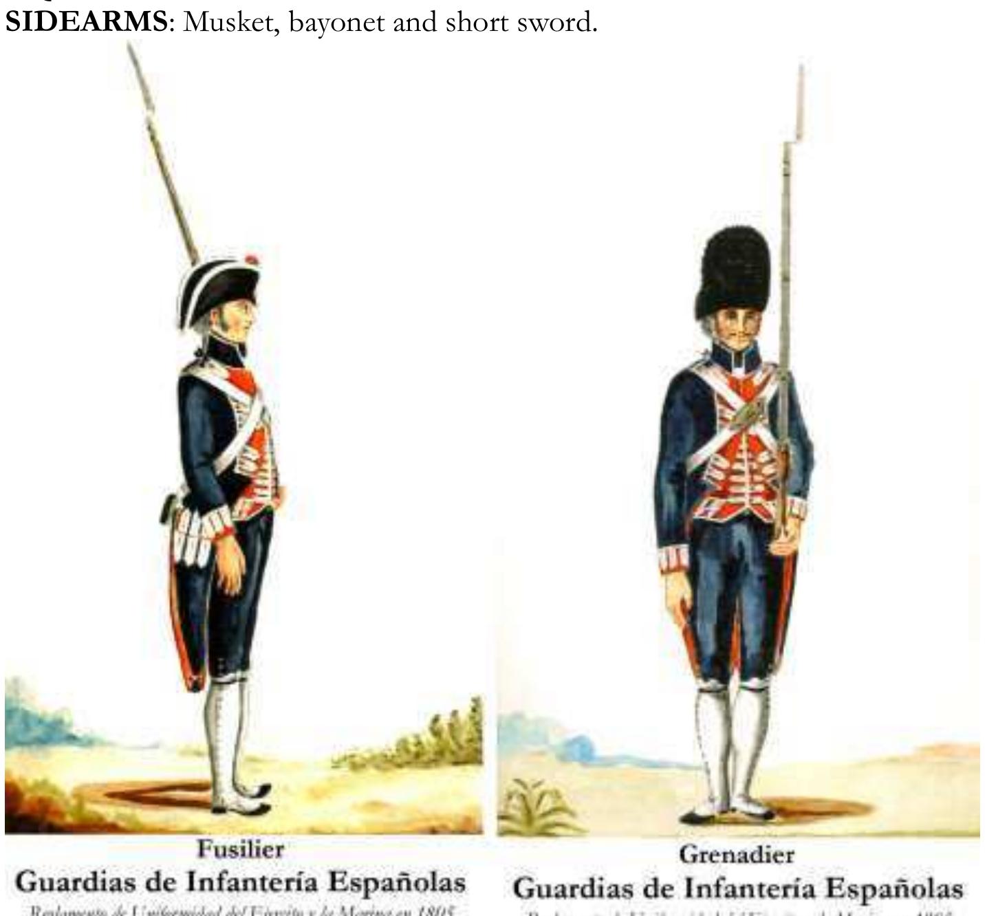 Figure 8 - from Spanish Cavalry of the Early Peninsular War: