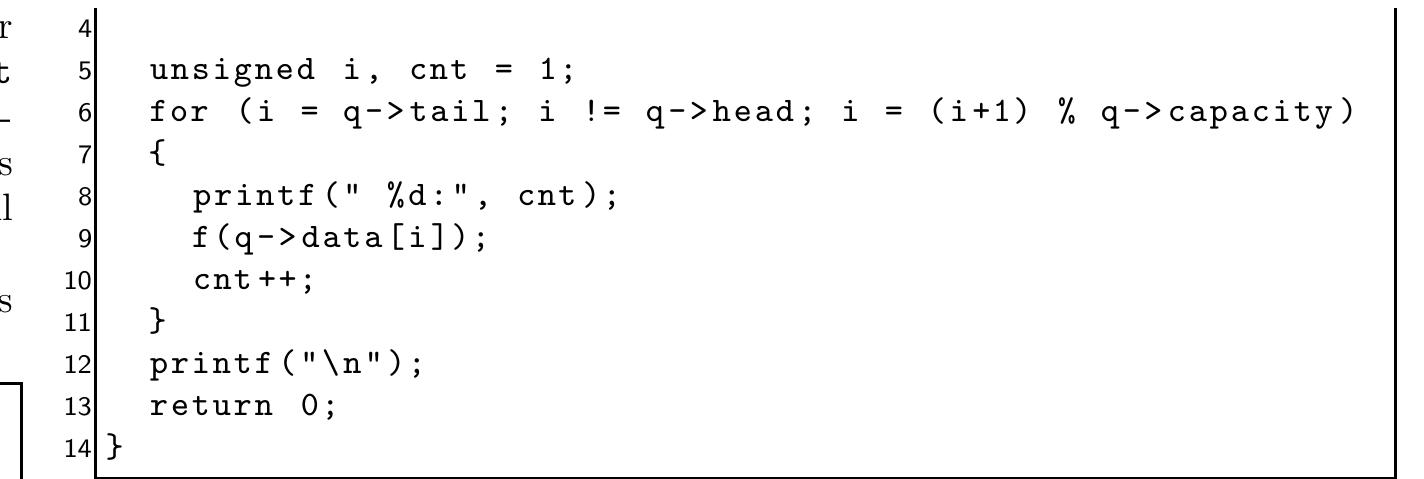 Notice how modulo is used in the loop increment. jnolice now
