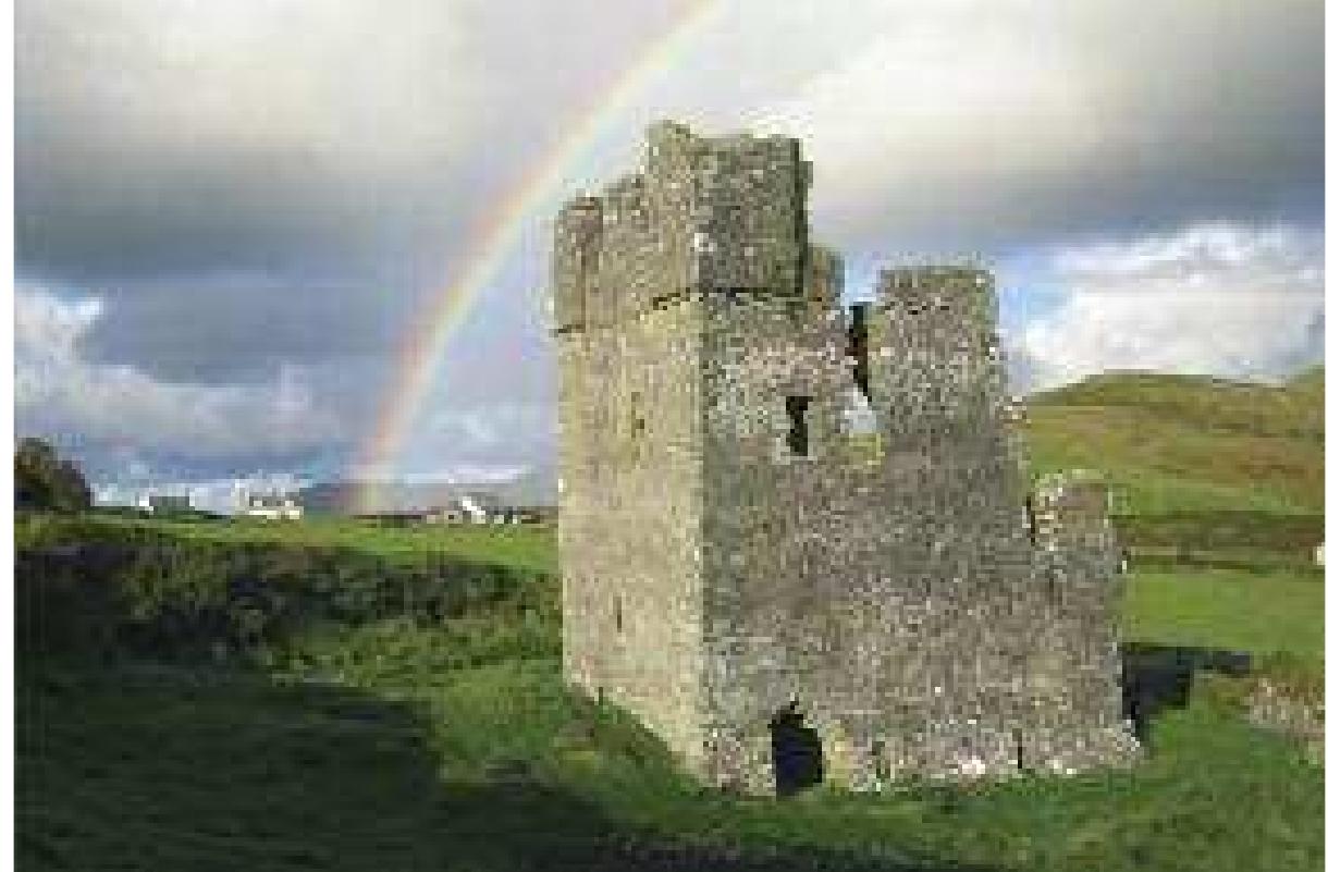 Rahinnane castle, ventry; chief place of the knights of