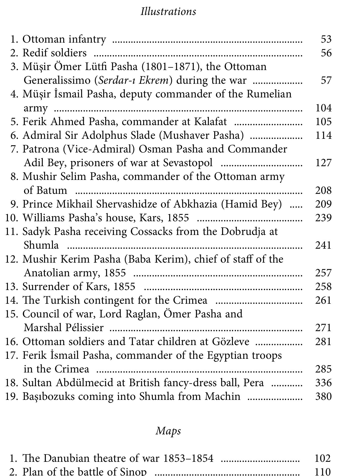 Figure 1 - The Ottoman Crimean War