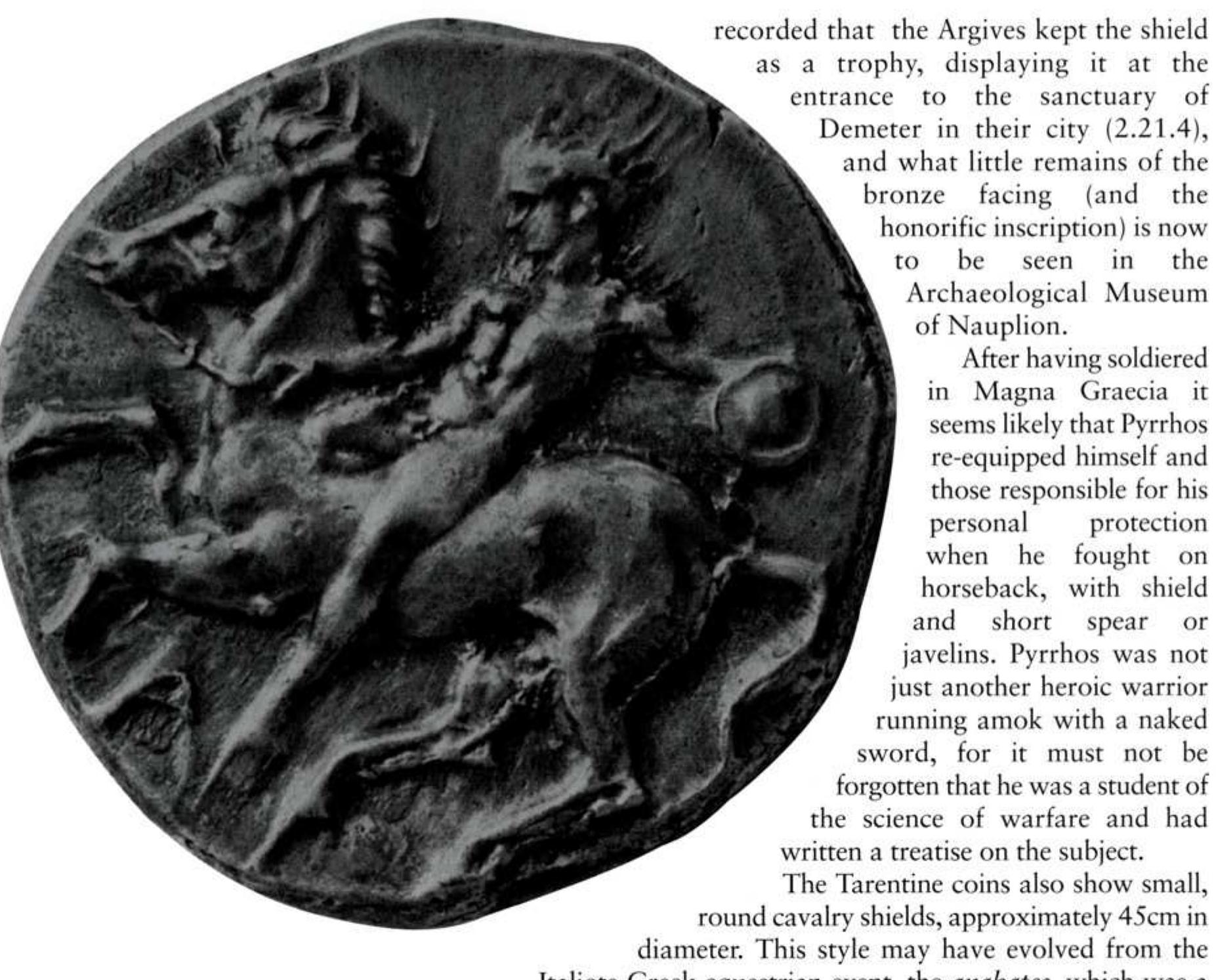 Figure 18 - from TARENTINE HORSEMAN OF MAGNA GRAECIA 430-190