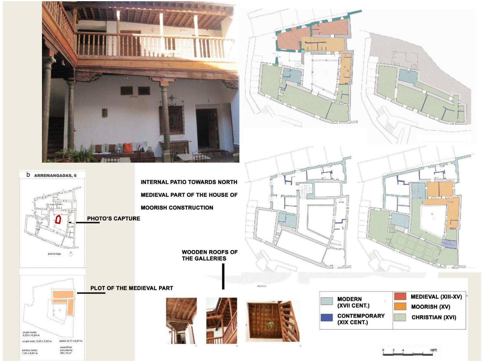 The muslim house with an interior courtyard had thus come to
