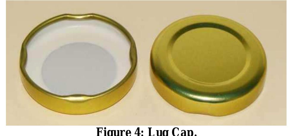 The lug cap is similar to the threaded screw cap and