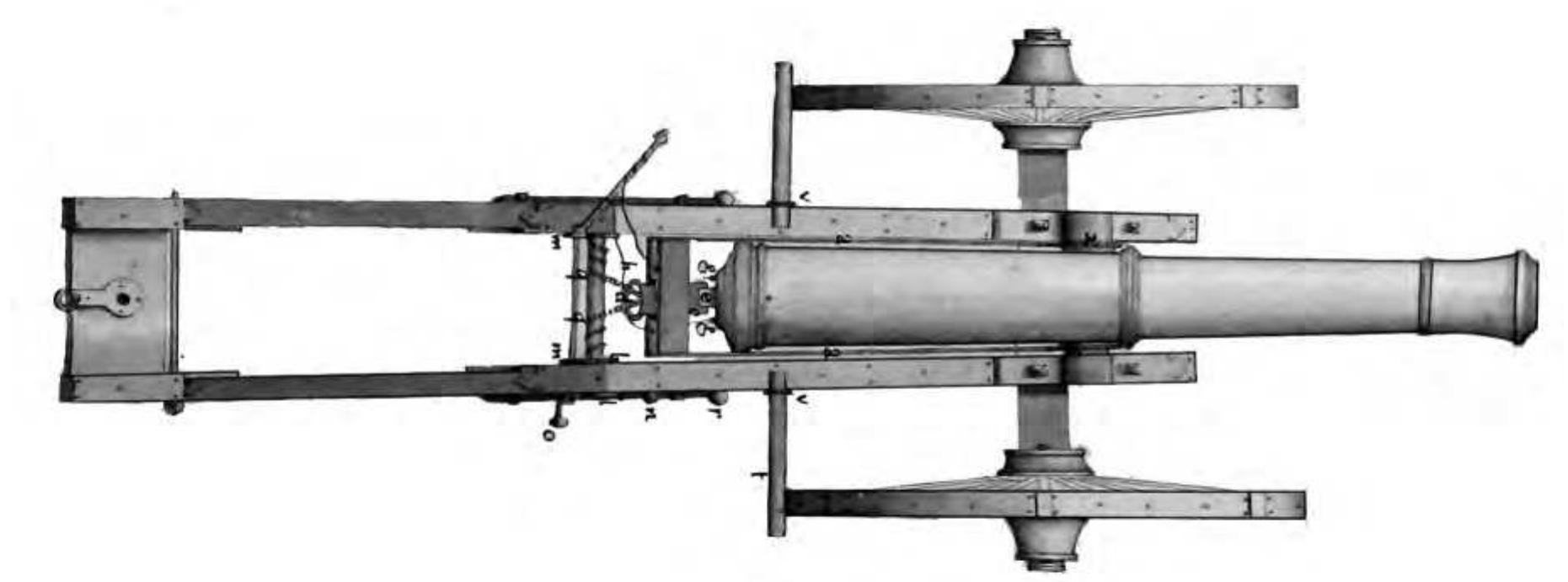 Plan of the 3-pdr geschwindstiick [torino museo storico