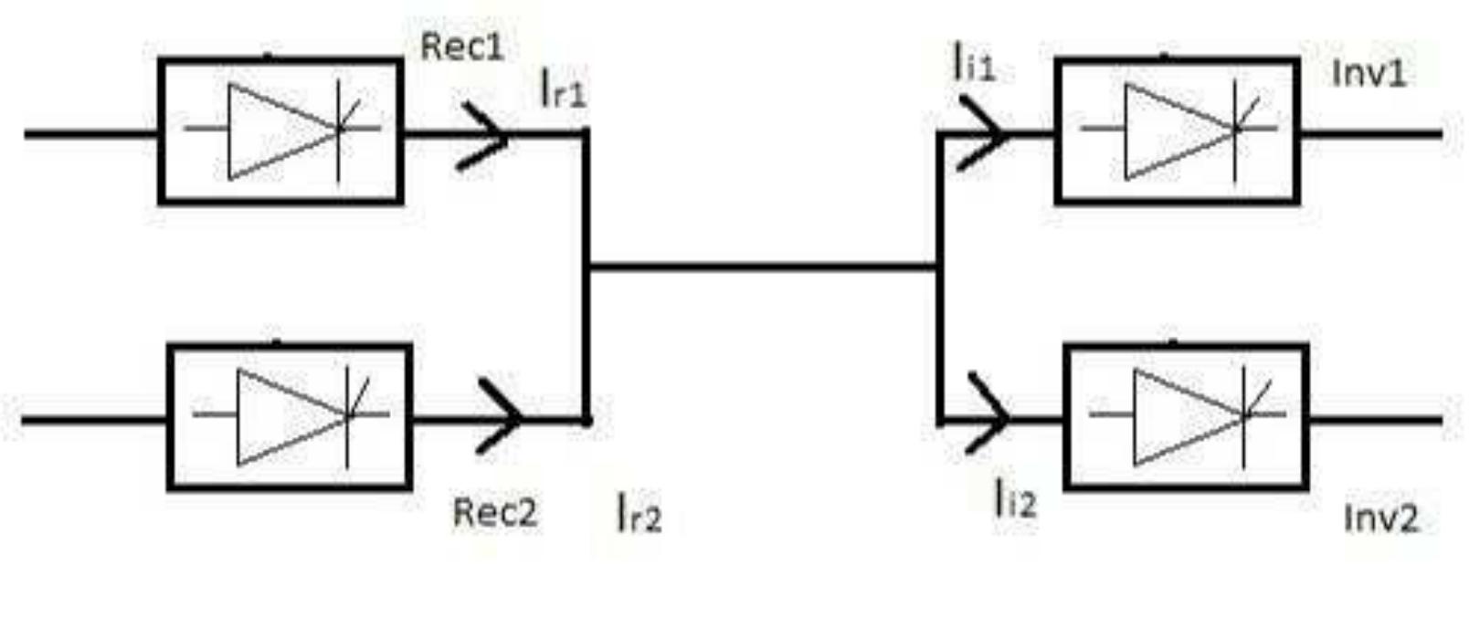 11: schematic diagram of radial connection